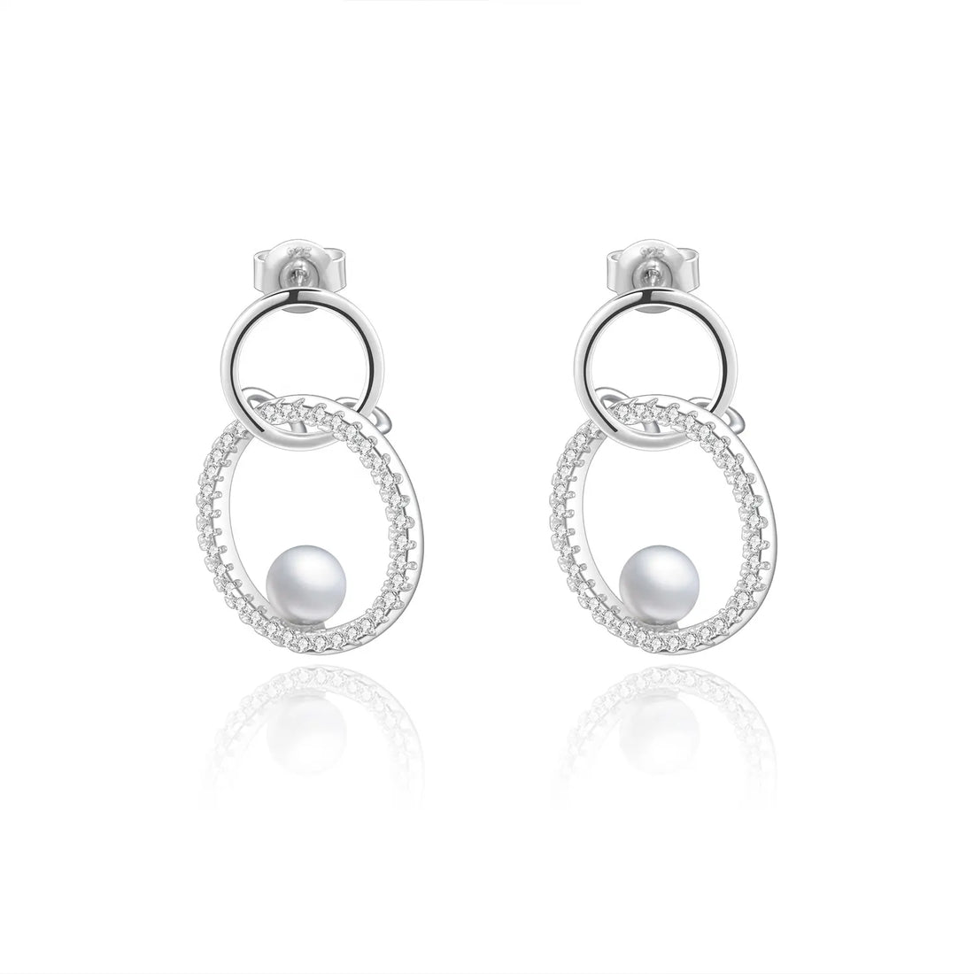 Infinity Pearl Earrings (Lead Time of 5 Weeks) – Gems and Stuff